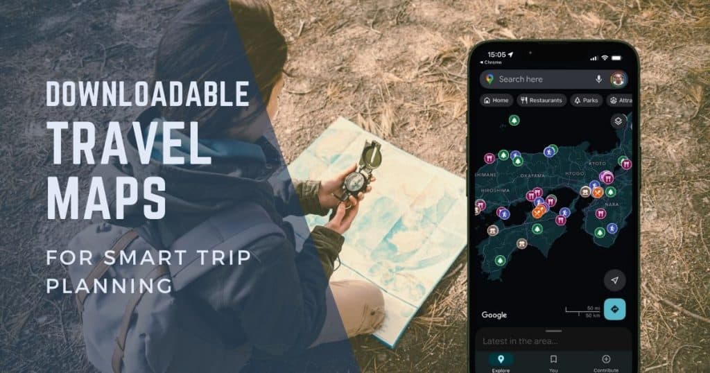 Downloadable Travel Maps for Smart Trip Planning - GaiaGazer