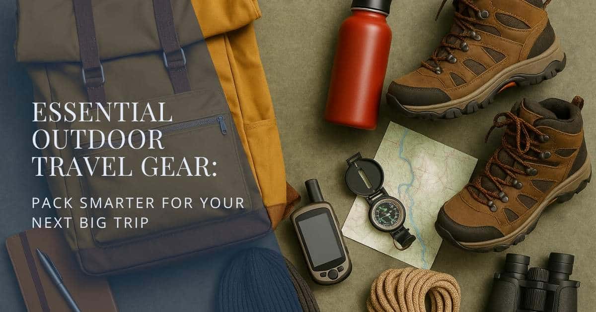 Essential Outdoor Travel Gear: Pack Smarter for Your Next Big Trip ...